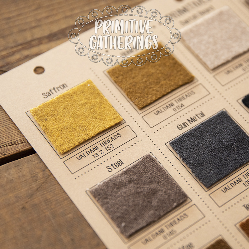 Wool Swatch Chart