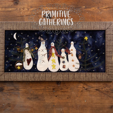 Snowman Gatherings Pattern DOWNLOAD - Primitive Gatherings Quilt Shop