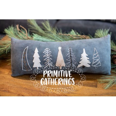 White Pines Pillow PRI-786 - Primitive Gatherings Quilt Shop