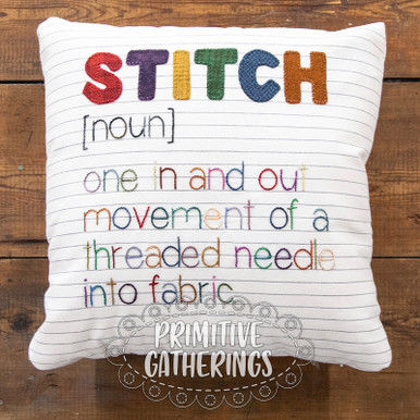 The Definition of Stitch PRI-923