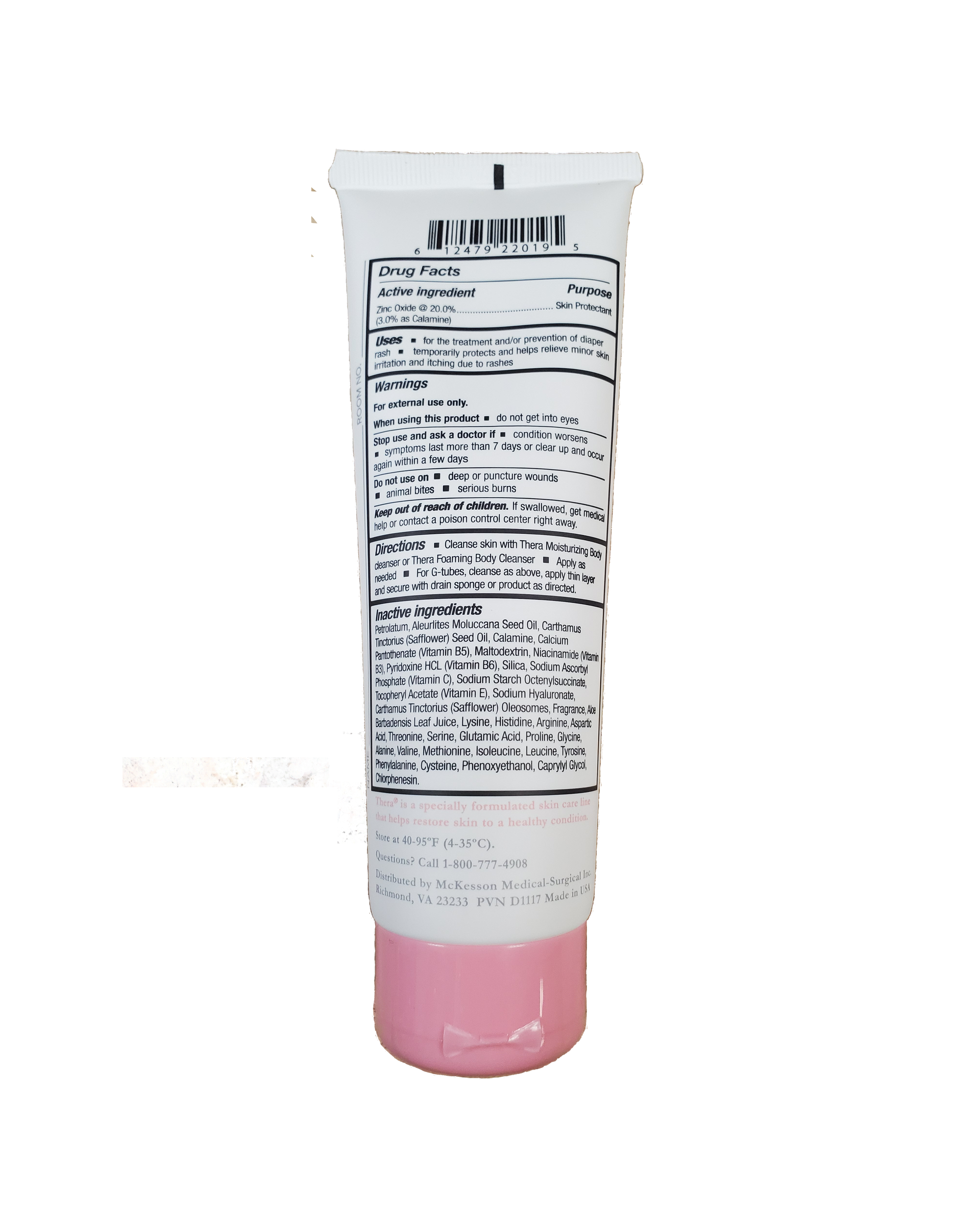 Thera Calazinc Body Shield Skin Protectant Cream