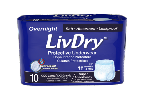 Premium Overnight Incontinence Underwear | Protective Underwear for adults