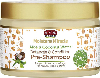 African Pride - Pre Poo - Moisture miracle - Aloe et Coconut - K's Make ...
