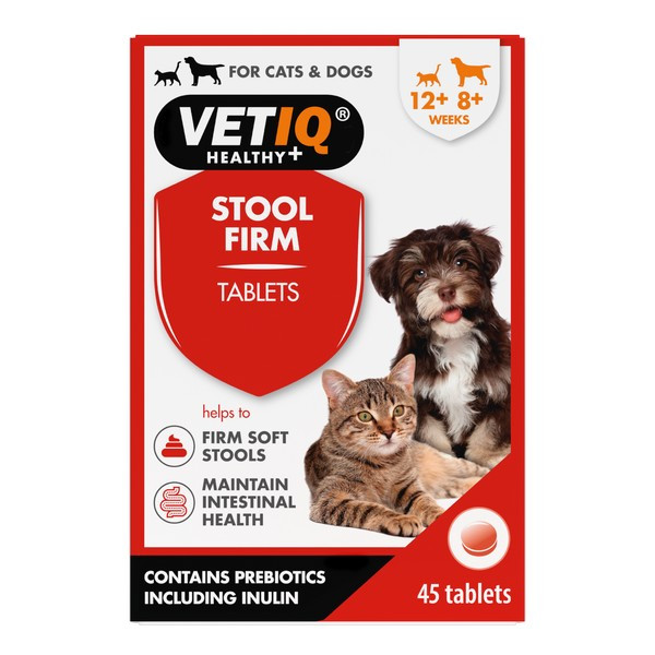 M & C VetIQ Stool Firm Tablets (45Tabs) - Pedigree Wholesale Ltd