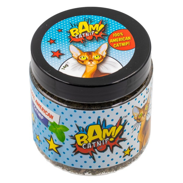 BAM Catnip Tub 14g - Pedigree Wholesale Ltd