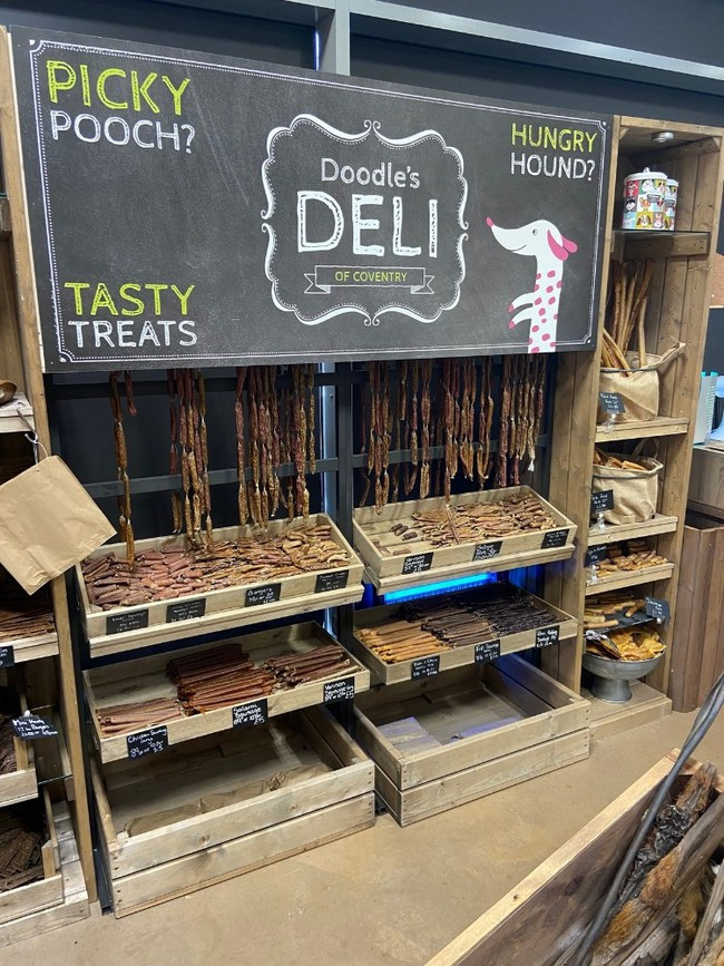 Doodles Deli Air Dried Beef Neck Sinew 1kg - Pedigree Wholesale Ltd