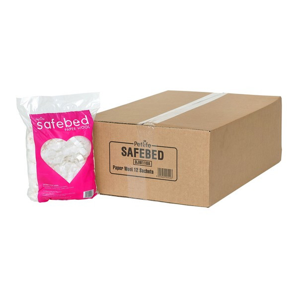 Safebed Paper Wool Sachets (12 Sachets) - Pedigree Wholesale Ltd