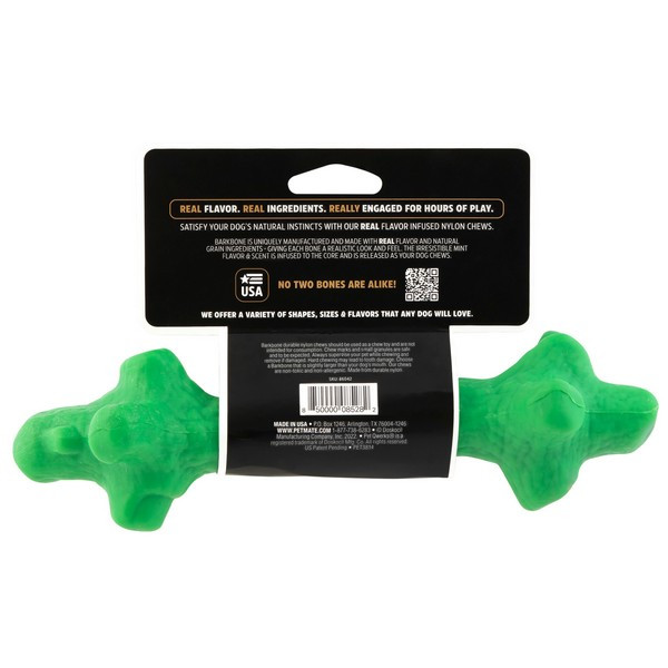 Pet Qwerks BarkBone Mint Stick Chew Toy Medium - Pedigree Wholesale Ltd