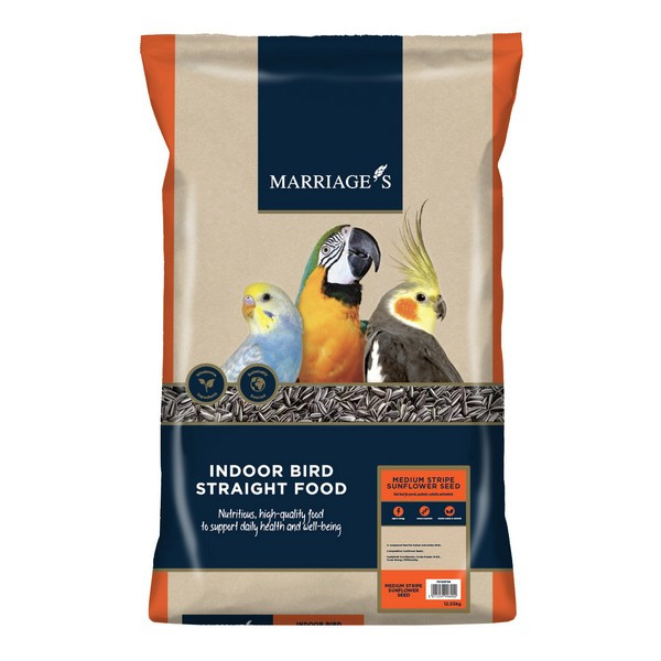 Marriages Medium Stripe Sunflower Seed 12.55kg - Pedigree Wholesale Ltd