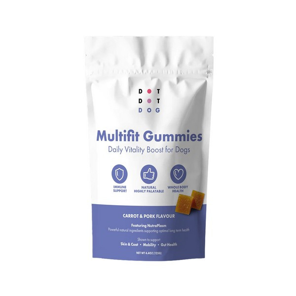 DotDotPet Gummies Multivitamins for Dogs 125g - Pedigree Wholesale Ltd
