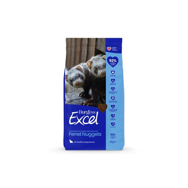 Burgess Excel Ferret Nuggets 2kg - Pedigree Wholesale Ltd