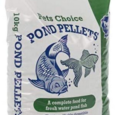 Pets Choice Pond Pellets 5.5mm 10kg - Pedigree Wholesale Ltd