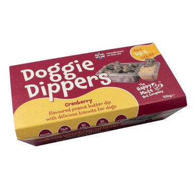 Doggie Dippers Tray 100g Cranberry Crush - Pedigree Wholesale Ltd