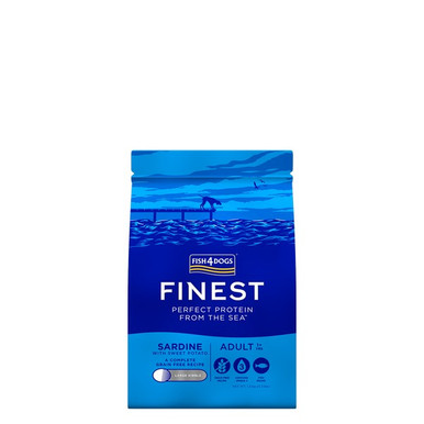 Fish4Dogs Finest Adult Sardine With Sweet Potato (Large Kibble) 1.5kg ...