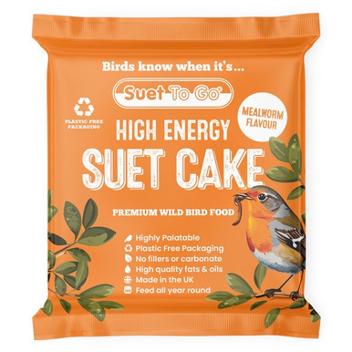 Suet to Go Block Mealworms 280g - Pedigree Wholesale Ltd