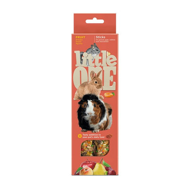 Little One Sticks for guinea pigs, rabbits and chinchillas with fruit ...