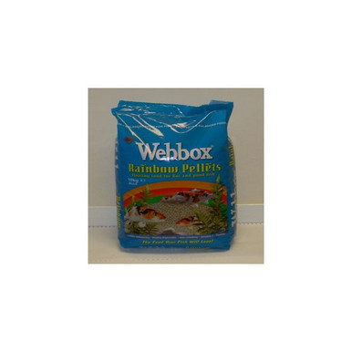 Webbox Rainbow Mixed Pond Pellets 10kg - Pedigree Wholesale Ltd