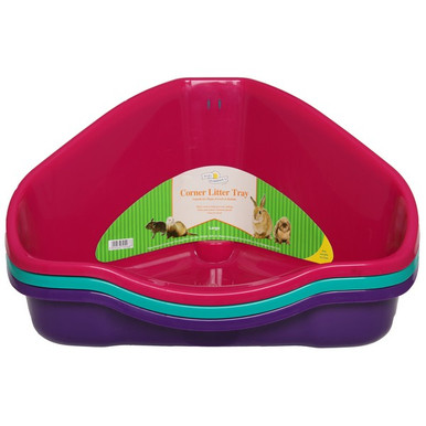 Harrisons Small Animal Corner Litter Tray 49cm - Pedigree Wholesale Ltd