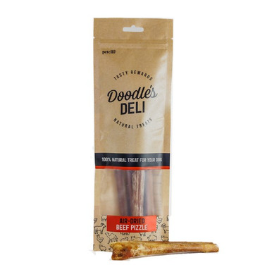 Doodles Deli Air Dried Beef Pizzle 100g - Pedigree Wholesale Ltd