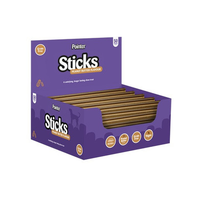 Pointer Peanut Butter Flavoured Sticks [DCse 50] - Pedigree Wholesale Ltd