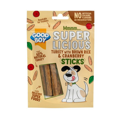 GoodBoy Superlicious Turkey Brown Rice and Chicken Sticks - Pedigree ...