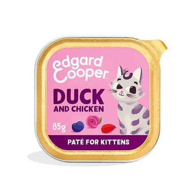 Edgard & Cooper Cat Pate Duck & Chicken 85g - Pedigree Wholesale Ltd