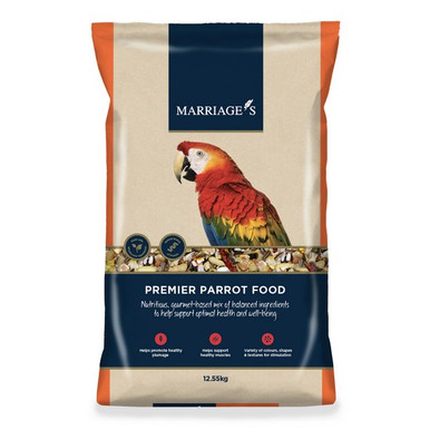 Marriages Premier Parrot Food 12.55Kg - Pedigree Wholesale Ltd