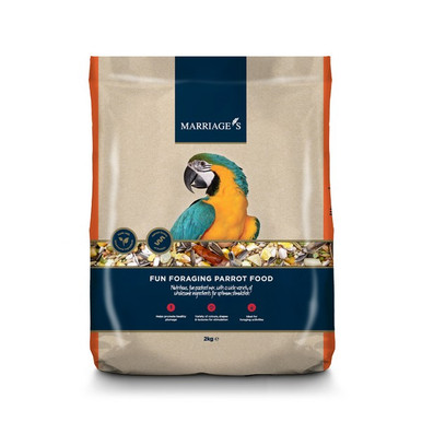 Marriages Fun Foraging Parrot Food 2Kg - Pedigree Wholesale Ltd