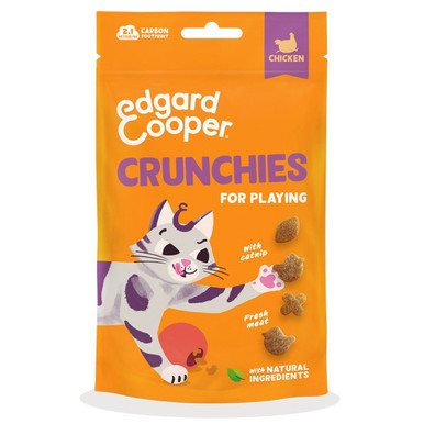 Edgard & Cooper Cat Crunchies Chicken Flavour 50g - Pedigree Wholesale Ltd
