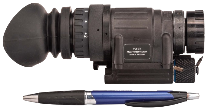 PVS-14 Gen 3 Night Vision Monocular, Min 1600 FOM