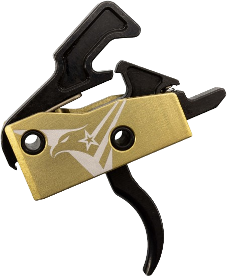 V2 Single Stage AR-15 Drop-In Trigger, Curved