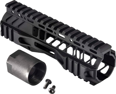 AR-15 M-LOK Lightweight Quad Handguard w/ Full Rail