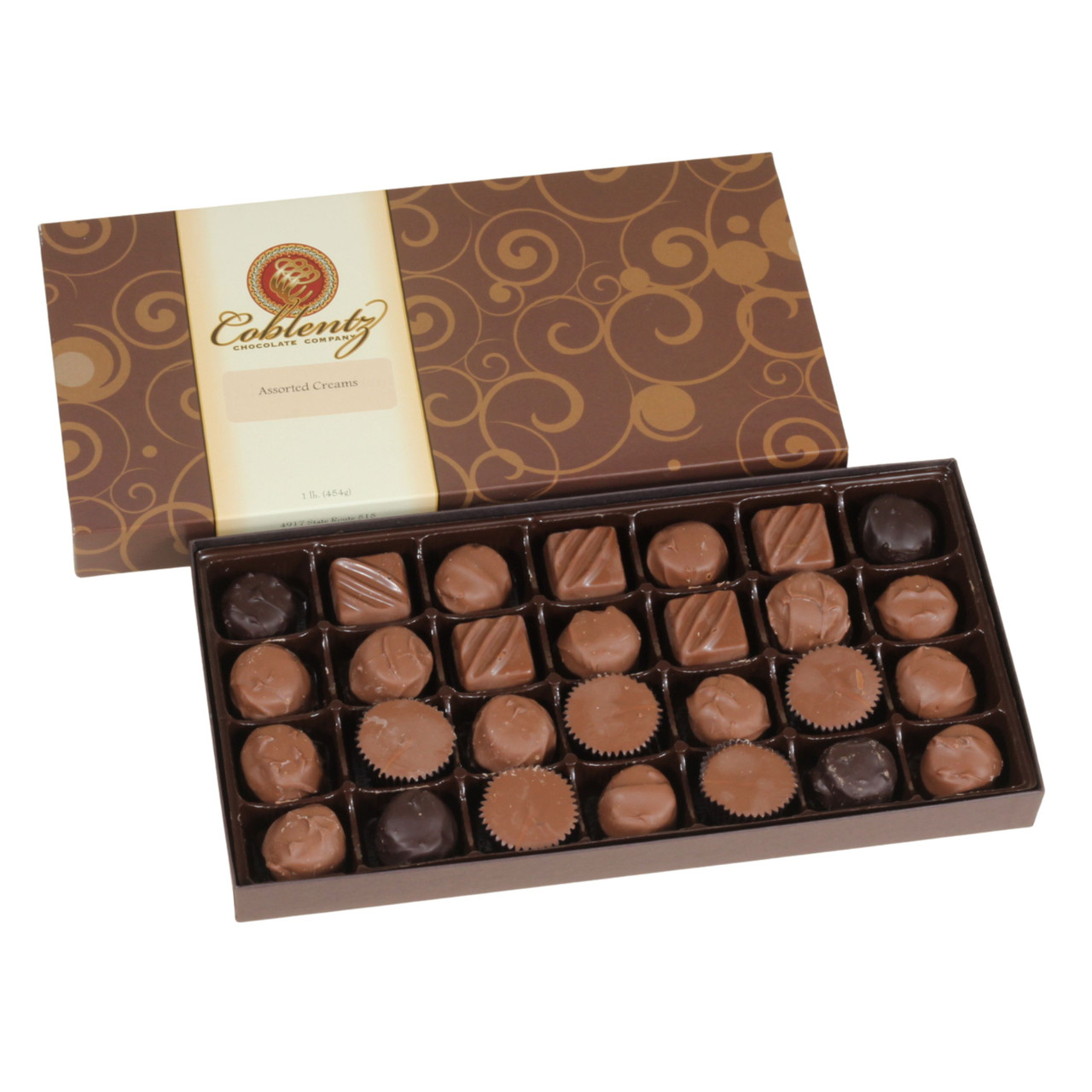 Assorted Handmade Creams | Coblentz Chocolate Company