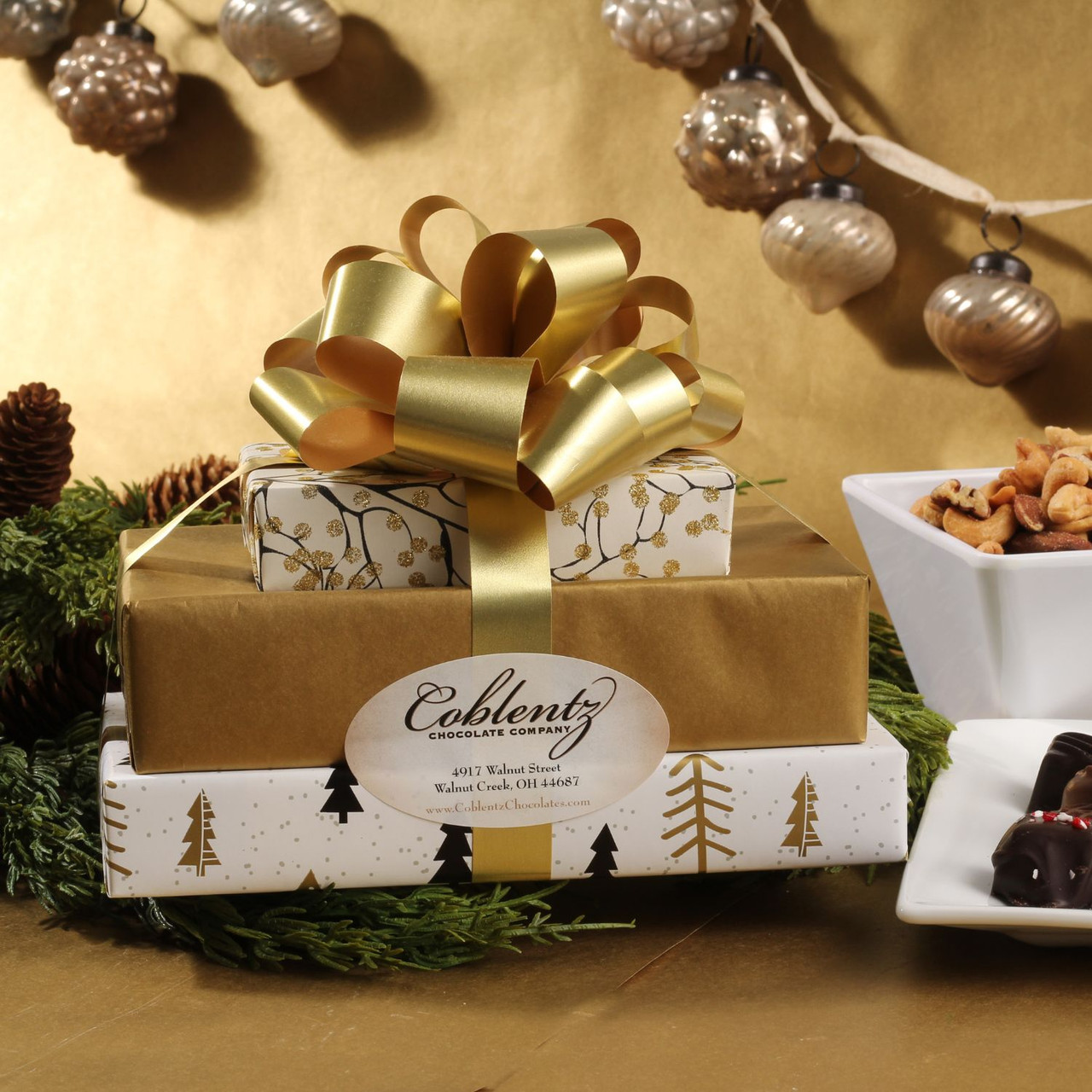 Classic Trio | Nuts, Mints, Truffles | Coblentz Chocolate Company