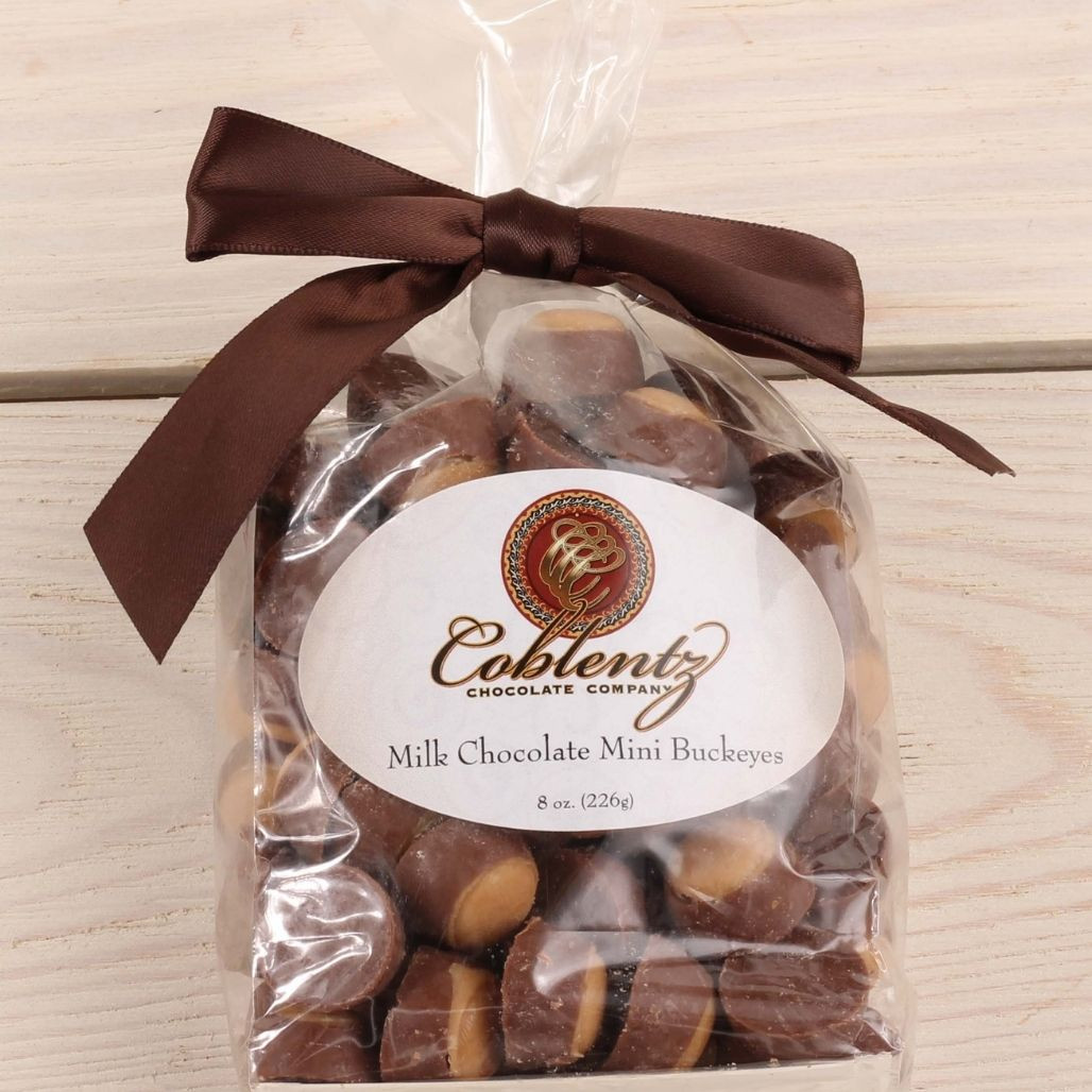 Handmade Milk Chocolate Mini Buckeyes | Coblentz Chocolates