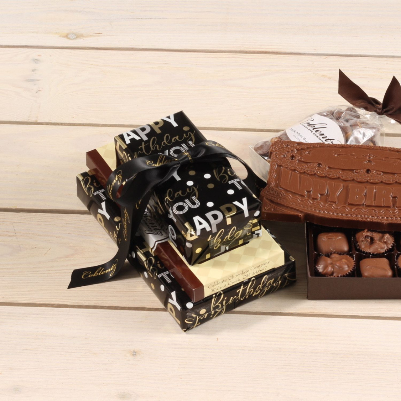 Birthday Celebration Trio Giftbox | Coblentz Chocolate Co.
