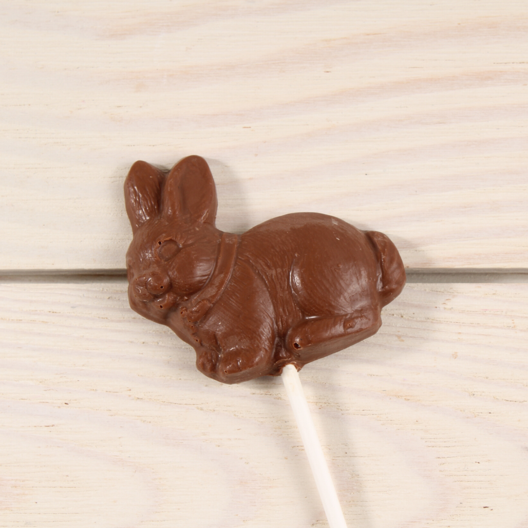 Chocolate Little Bunny Pop | Coblentz Chocolates in Ohio