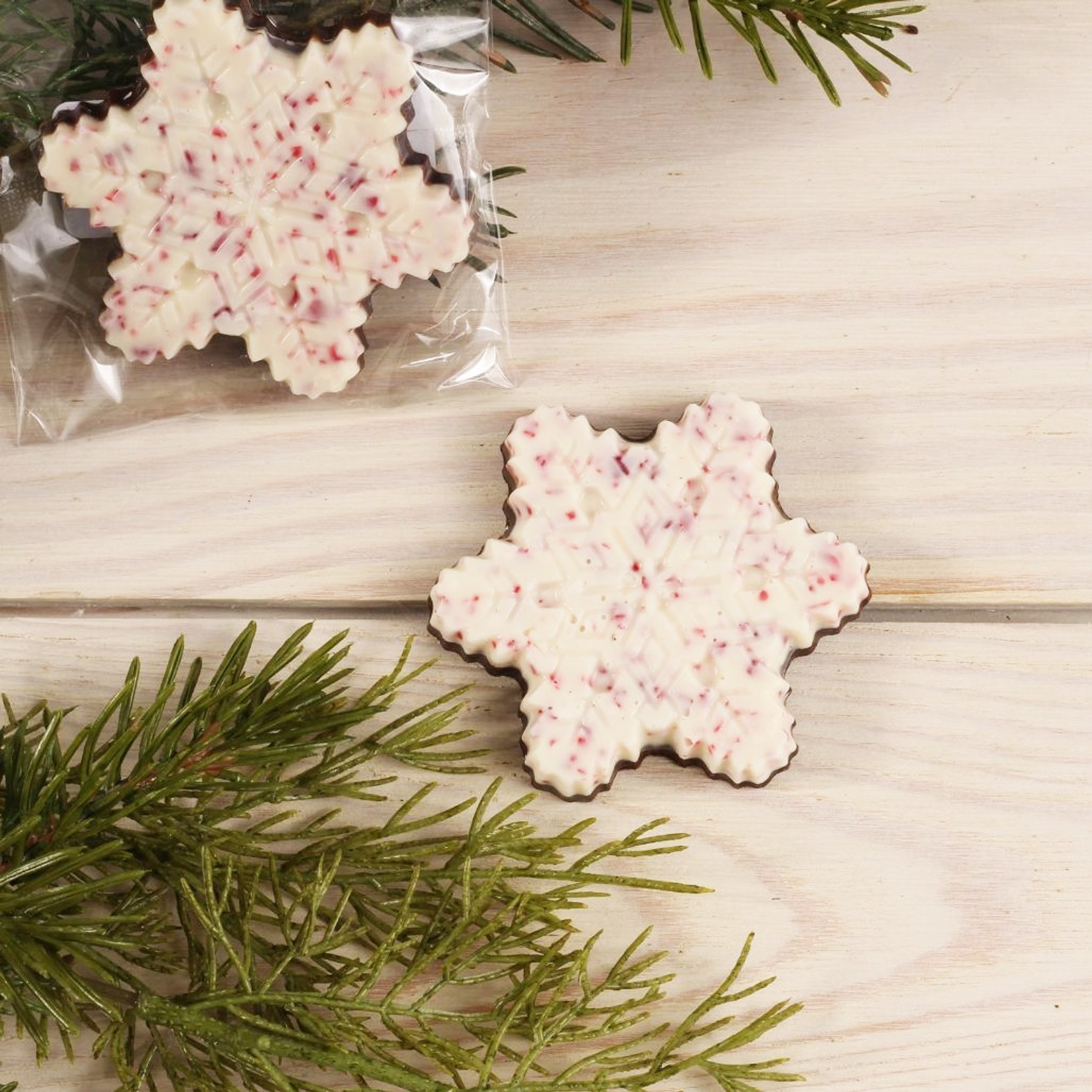 Peppermint Snowflake - Coblentz Chocolate Company