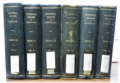 Historical Records of Australia Series 3