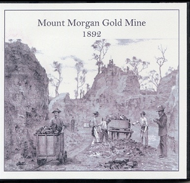 Mount Morgan Gold Mine 1892