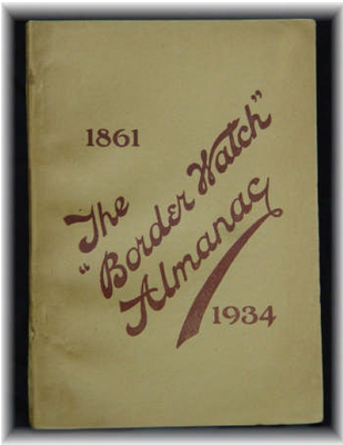 Border Watch Almanac & Directory 1934