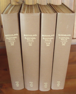 Queensland State Electoral Roll 1901
