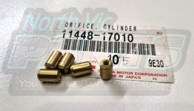 Genuine Cylinder Block Oil Orifice Restrictor Plug | Toyota 1HZ 1HD-T ...