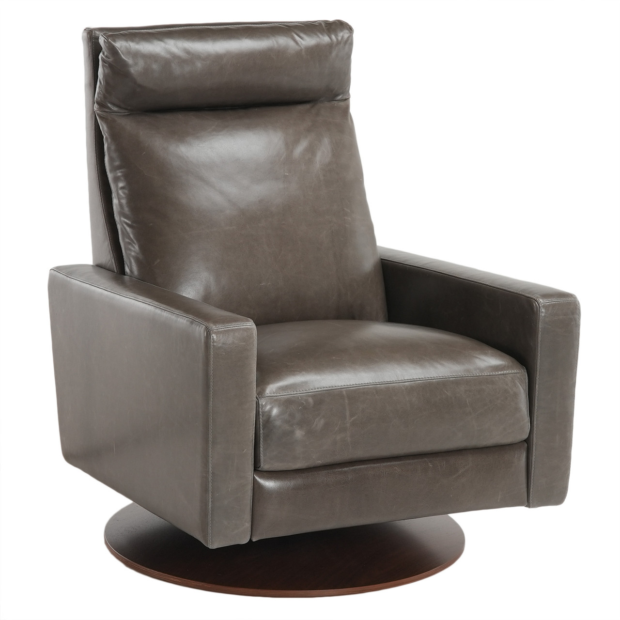 RECLINER CUU-REC-ST-L | AMERICAN LEATHER | PENNY MUSTARD
