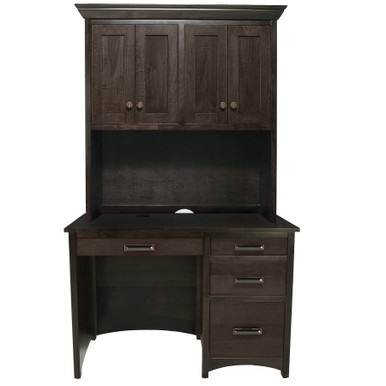 DESK W HUTCH BB3102 3182 GAVIN COLLECTION PENNY MUSTARD