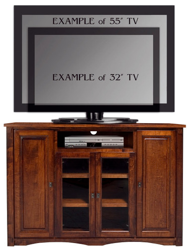 SPENCER TV STAND - 4 DOOR | SPENCER COLLECTION | PENNY MUSTARD