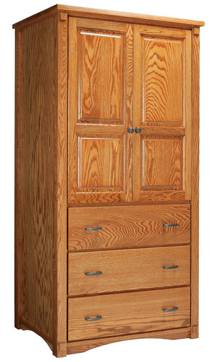 SPENCE STORAGE ARMOIRE | SPENCER COLLECTION | PENNY MUSTARD