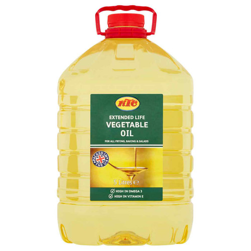 KTC Extended Life Vegetable Oil Frying Baking Salad High Omega Vitamin ...