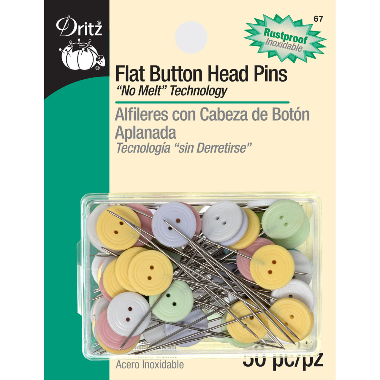 Flat Button Head Pins | EE Schenck Company