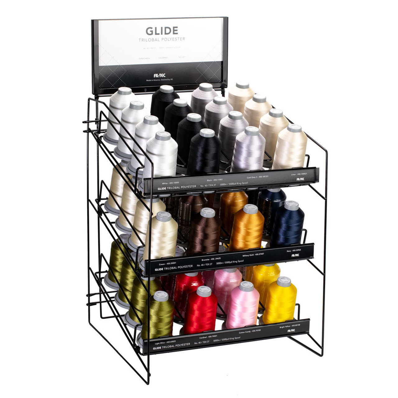 Glide King Spool - Counter Top Display #1 | EE Schenck Company